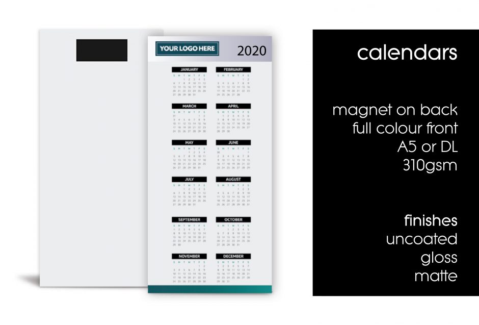 Calendars – With Magnets | City Printing Works